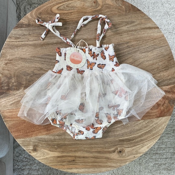 Tullabee | One Pieces | Tullabee Organic Cotton Muslin Smocked ...